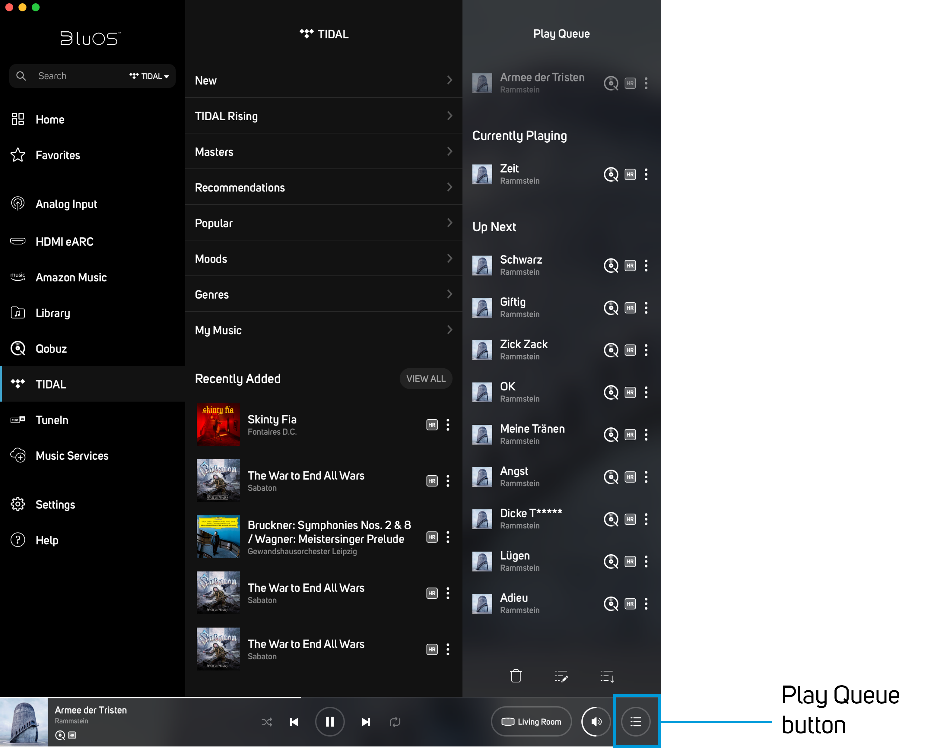 Managing the Play Queue – The BluOS Support Crew